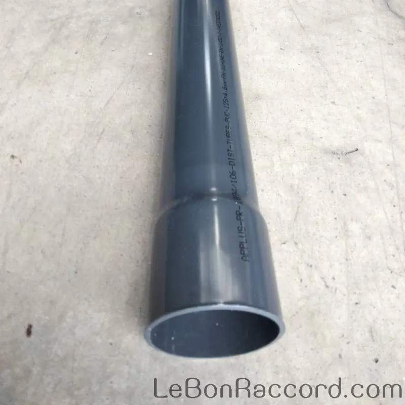 Tube PVC Pression Diamètre 110 mm barre de 6 m PN10 - LeBonRaccord.com