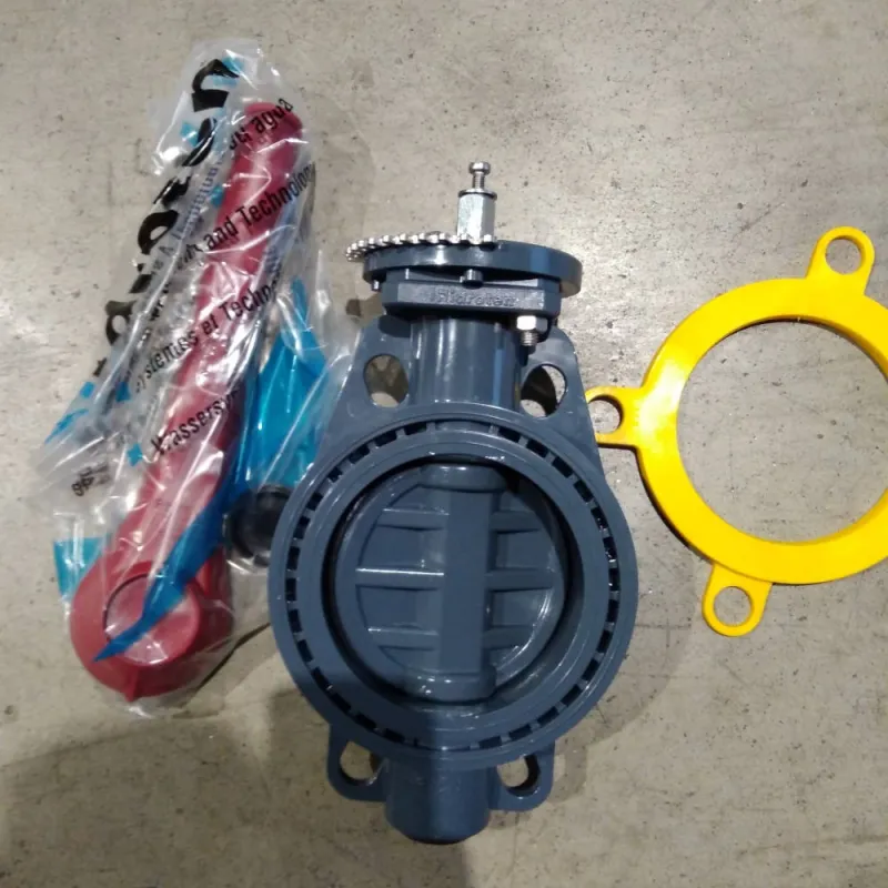 Vanne papillon implex Diamètre 75 mm PVC Pression PN10 - LeBonRaccord.com